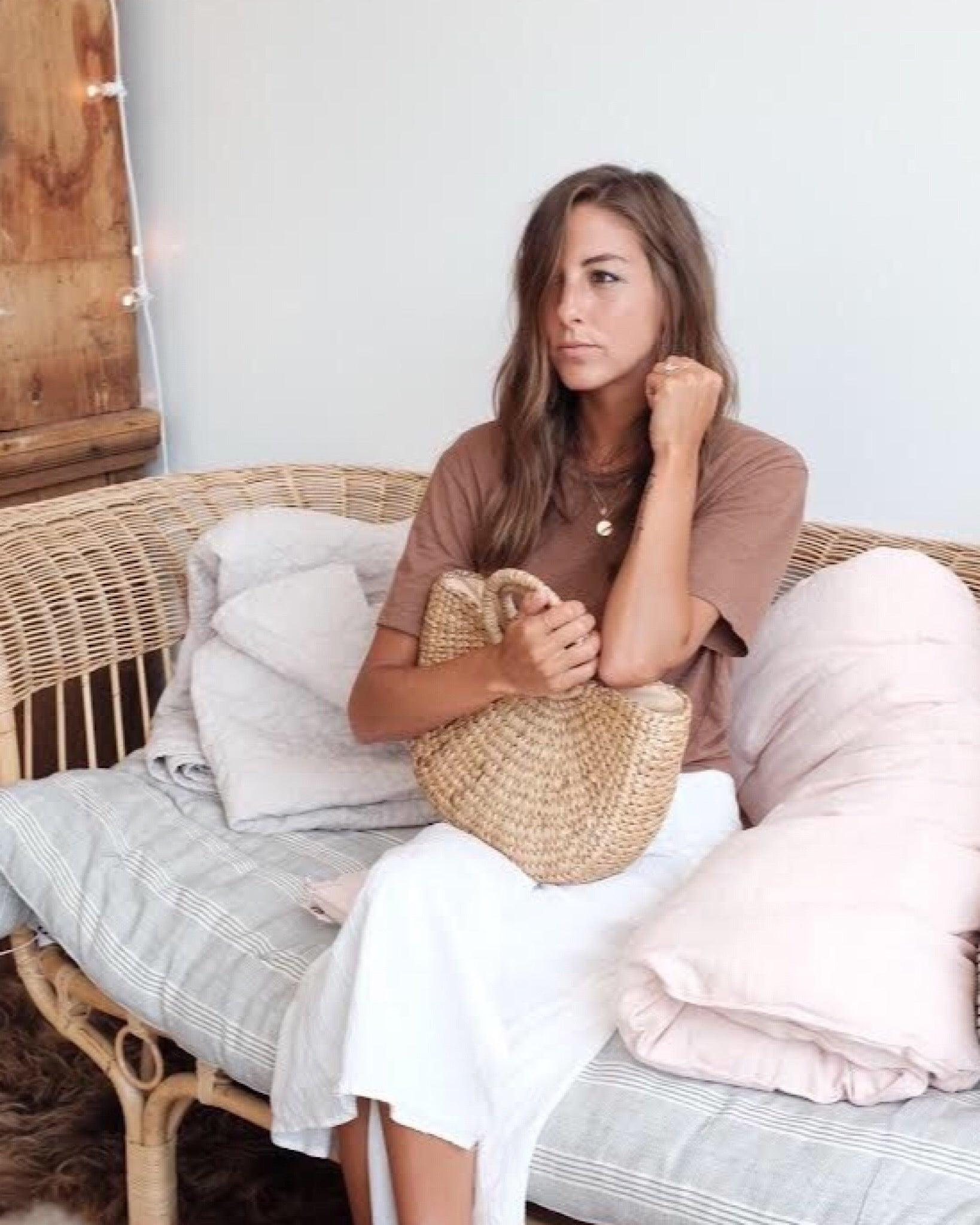 The Summer Lookbook with Poppy Basket Bag by Chelsie Reimer | Olive & Iris