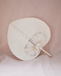Straw Hand Fan | Olive & Iris