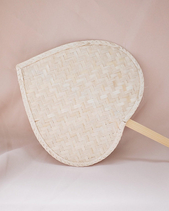Hand Fan – Olive & Iris